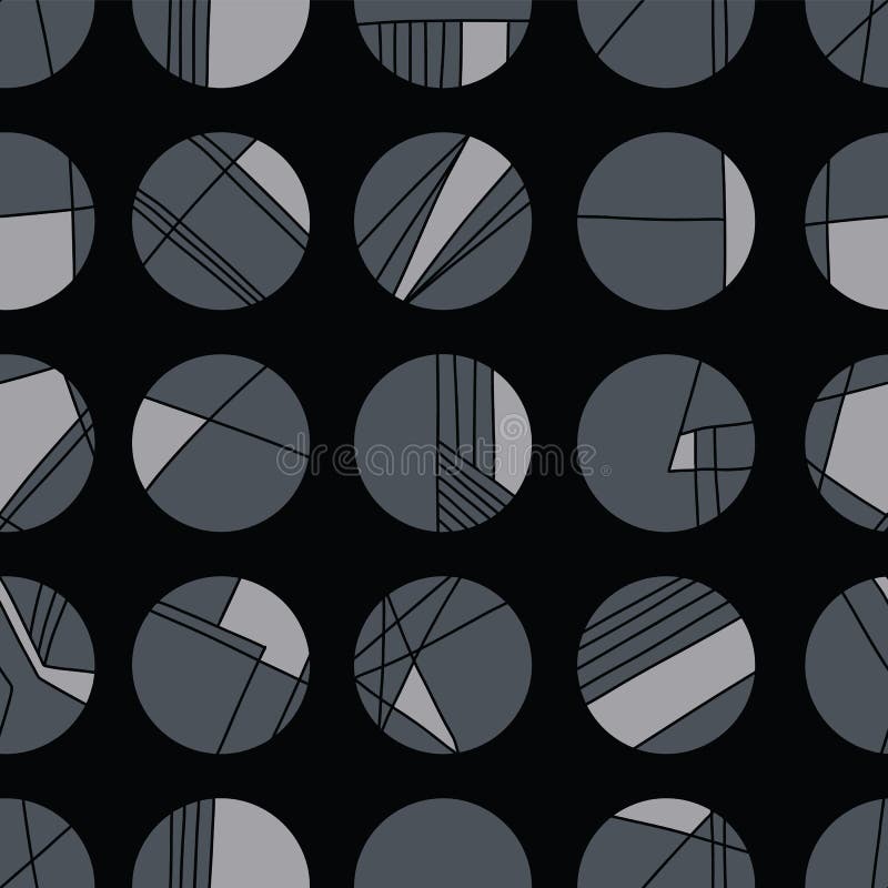 Abstract Charcoal Geometric Circle Grid Stock Vector - Illustration of ... Abstract Charcoal Geometric Circle Grid Stock Vector - Illustration of ...