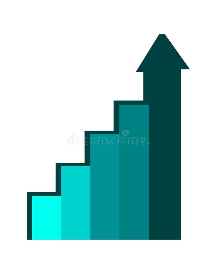Abstract Chart, Financial Graph, Analytics Cartoon Stock Vector ...