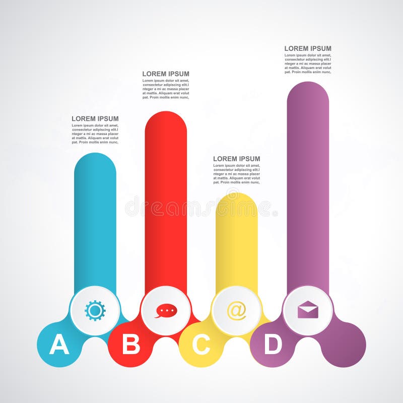 Abstract Chart Graph Business Infographic Design Template Presentation ...