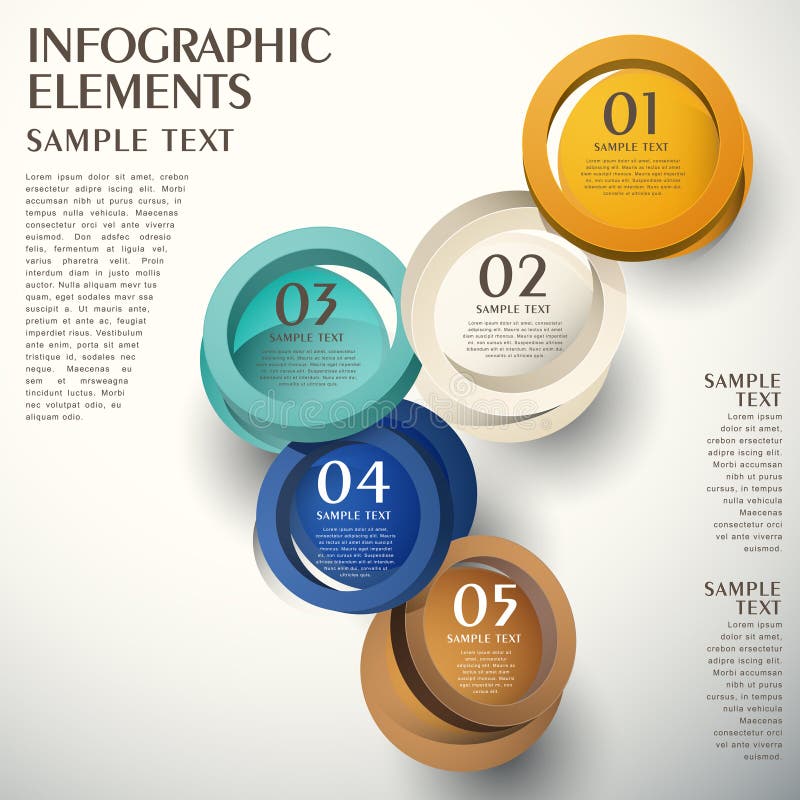 Abstract Bar Chart Infographics Stock Vector - Illustration of chart ...