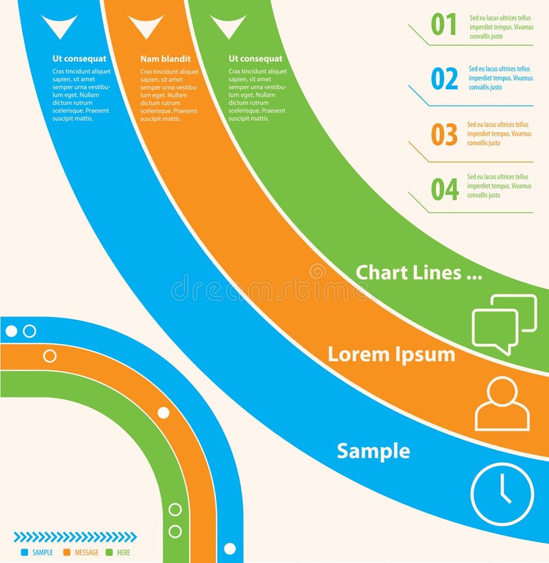 Abstract 3d Bar Chart Infographics Stock Vector - Illustration of ...
