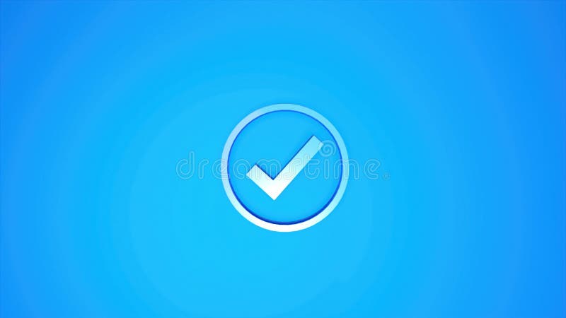 Abstract check sign stock illustration. Illustration of symbol - 299718703