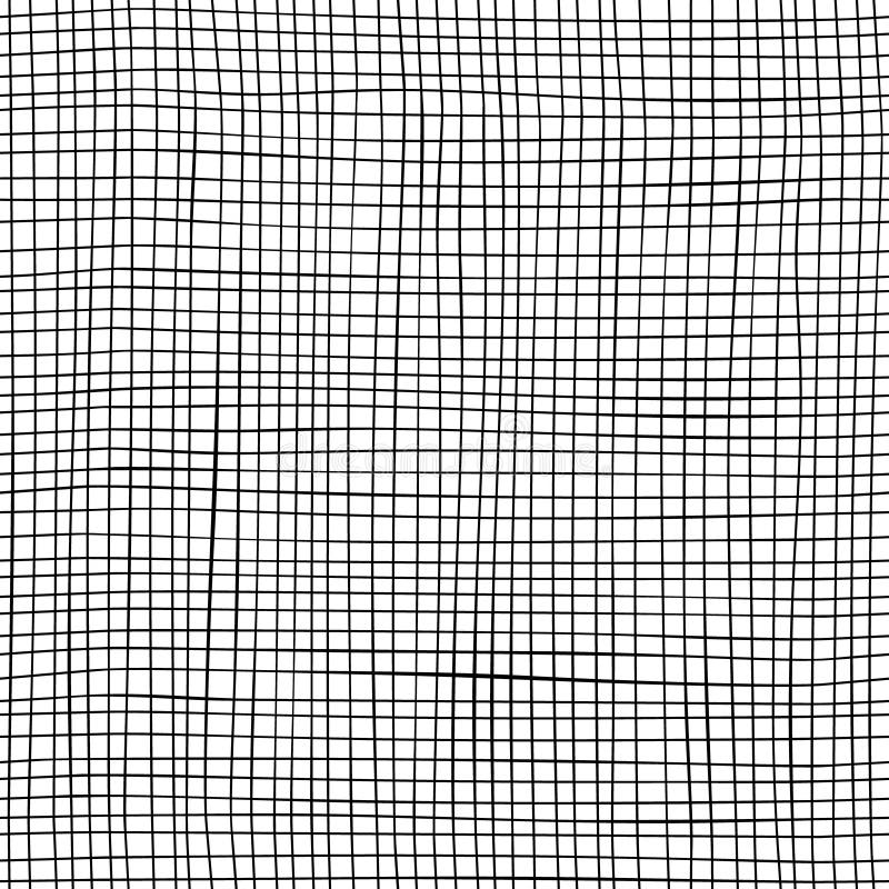 Abstract Checked Mesh Seamless Pattern Stock Illustration ...