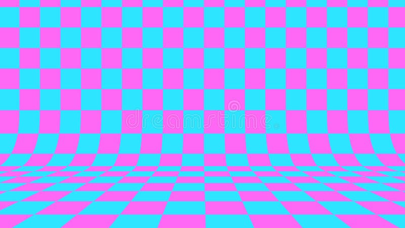 Abstract Checkered Background. 3D Render Stock Illustration ...