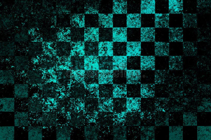 Green Checkered Background with Wide Stripe for Text. Geometric Pattern ...