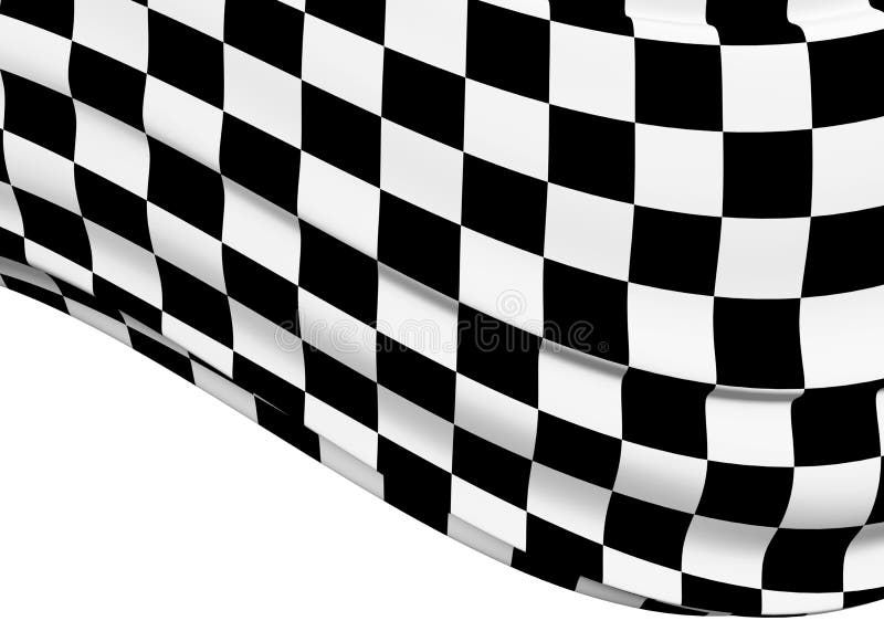 Checkered flag stock illustration. Illustration of sport - 81153621