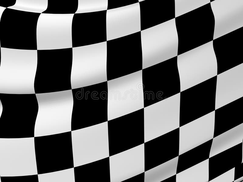 Sports Background - an Abstract Checkered Flag Stock Illustration ...