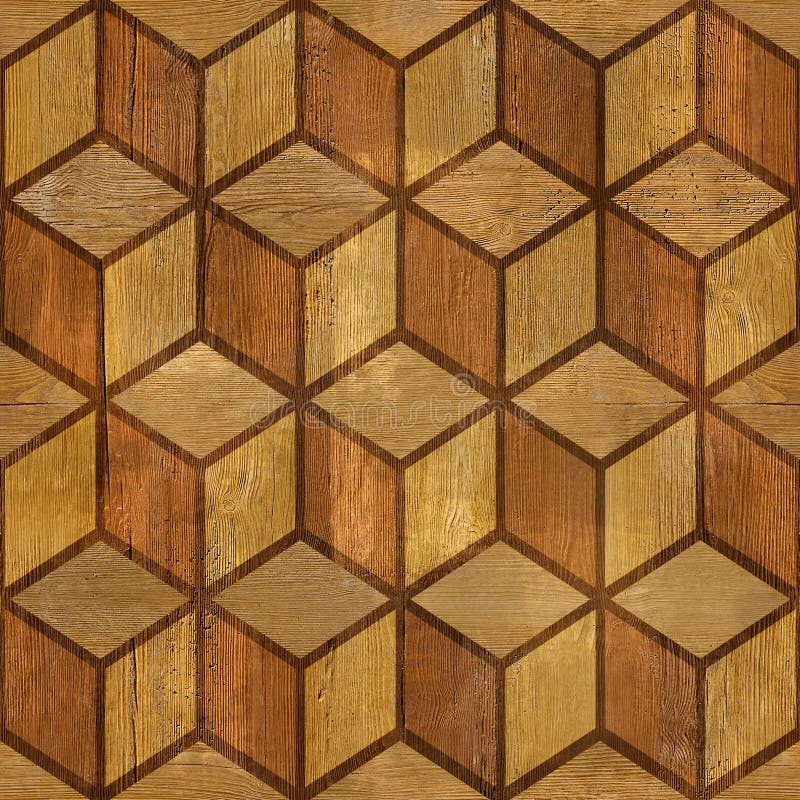 Abstract Checkered Pattern - Seamless Background - Wood Paneling Stock ...