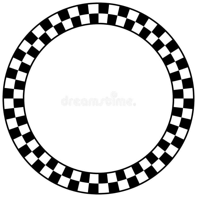 Checkerboard Circle Stock Illustrations – 831 Checkerboard Circle Stock ...