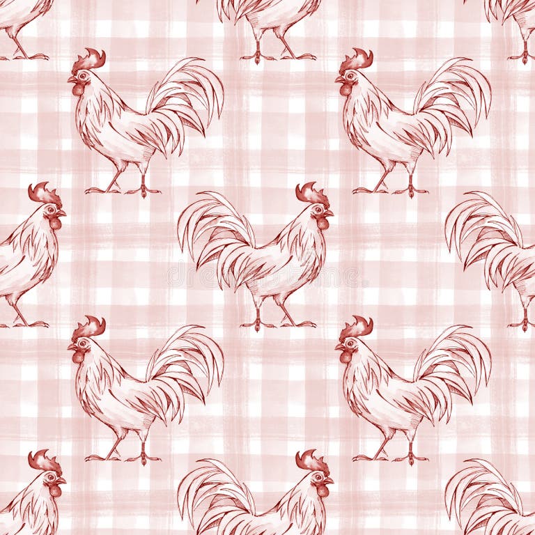 Abstract Checkered Seamless Pattern Stock Illustration - Illustration ...