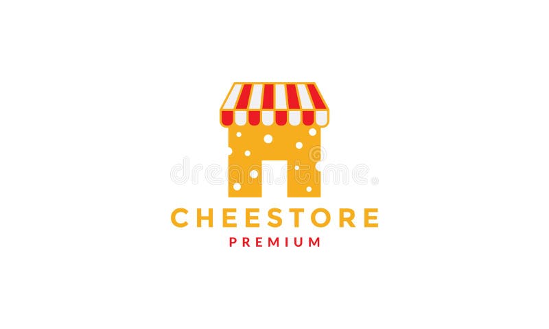 Abstract Cheese Store Logo Vector Symbol Icon Design Graphic ...