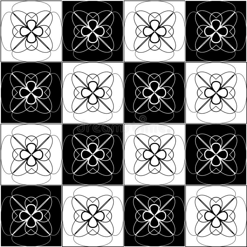 Abstract Chef Squared Seamless Stock Illustration - Illustration of ...