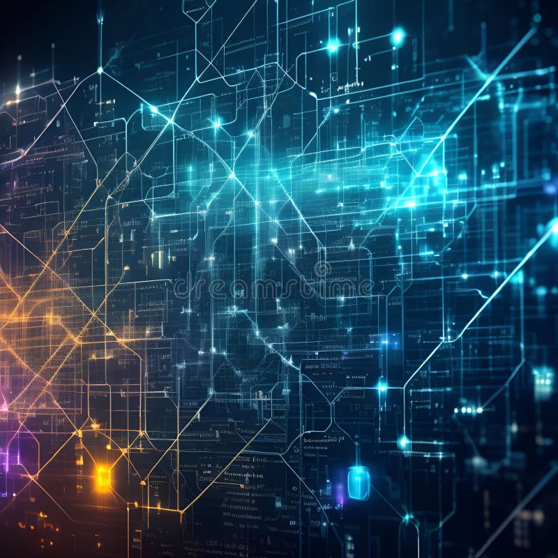 Abstract Chemistry High-tech Technology Science Internet Background ...