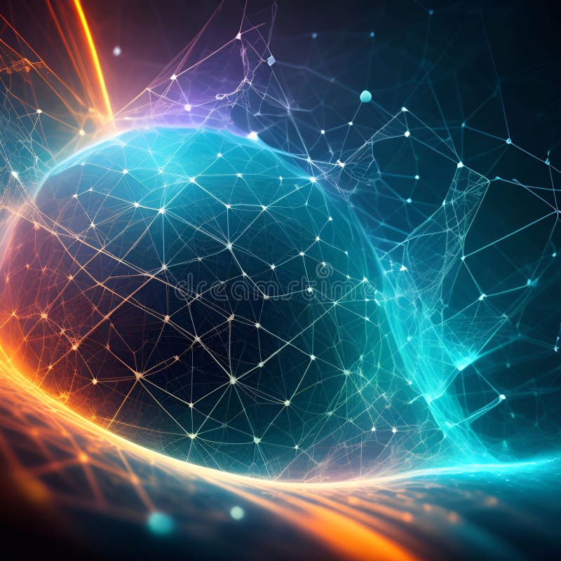 Abstract Chemistry High-tech Technology Science Internet Background ...