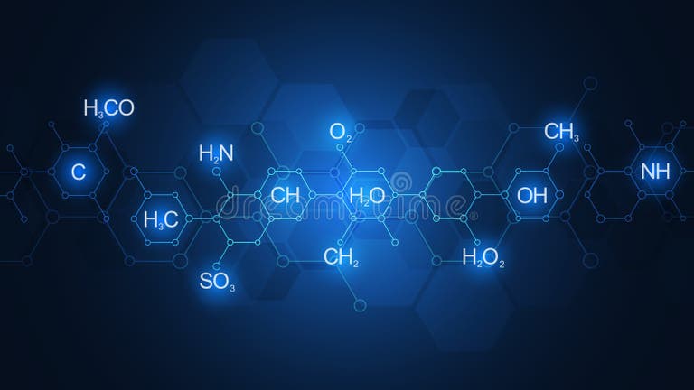 Abstract Chemistry Formulas Stock Illustrations – 1,216 Abstract ...