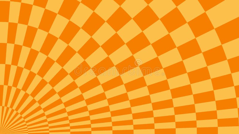 Abstract Chess Background Orange and Yellow Stock Illustration ...