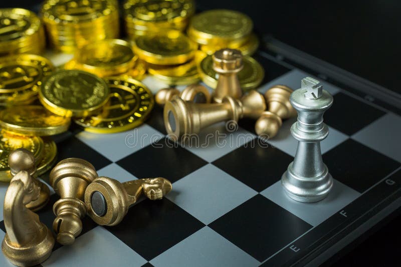 Abstract Chess Game Board Close Up Image. Stock Image - Image of chess ...