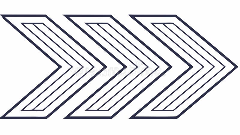 Abstract Chevron Arrow Art, Vector Design Generative AI Stock Vector ...