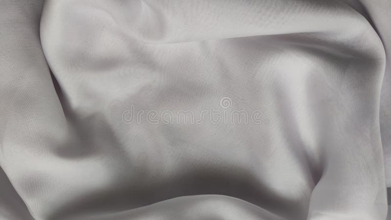 Abstract Chiffon Fabric Background White Texture from the Waves and the ...