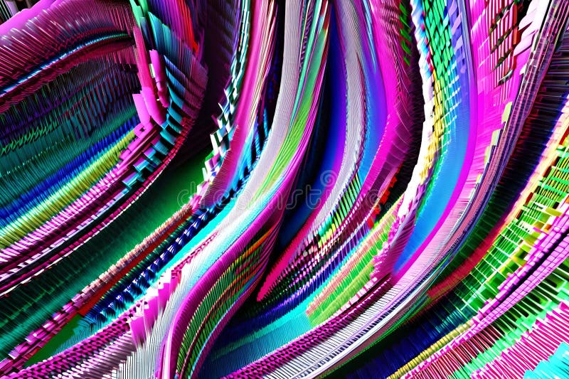 Abstract Childish Luxury Drapery Particle Wave Background Stock ...