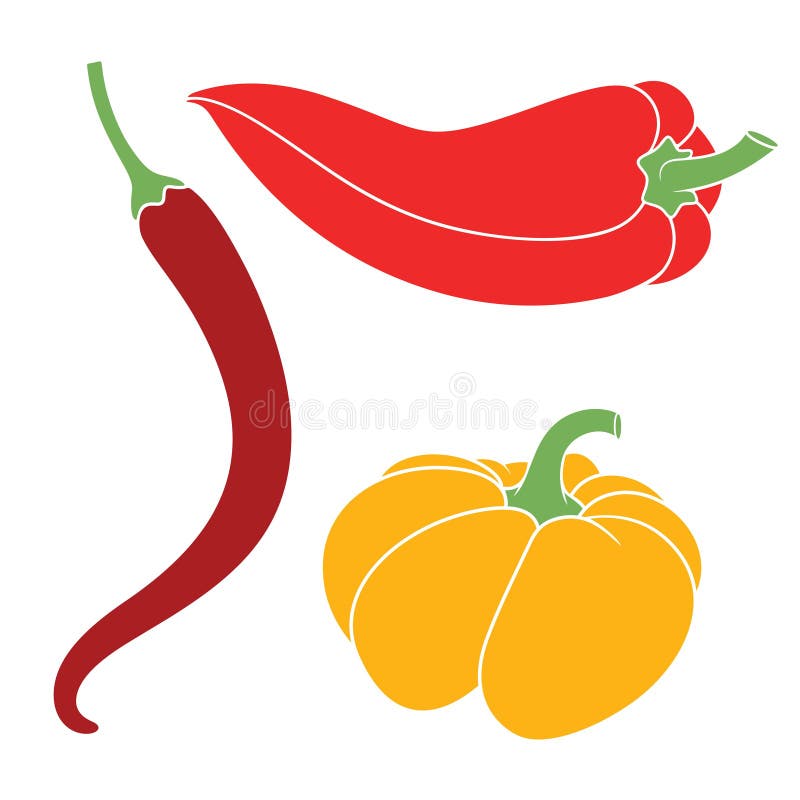 Abstract Chile Pepper stock vector. Illustration of unusual - 78931693