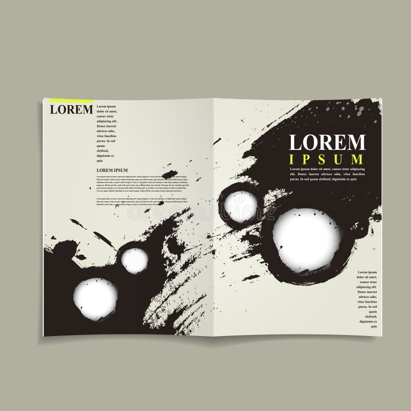 Abstract Chinese Calligraphy Design for Book Cover Stock Vector ...