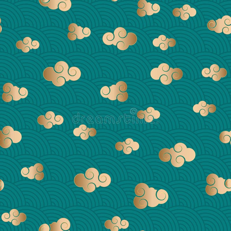 Abstract Chinese Seamless Pattern Background. Vector Illustration EPS10 ...