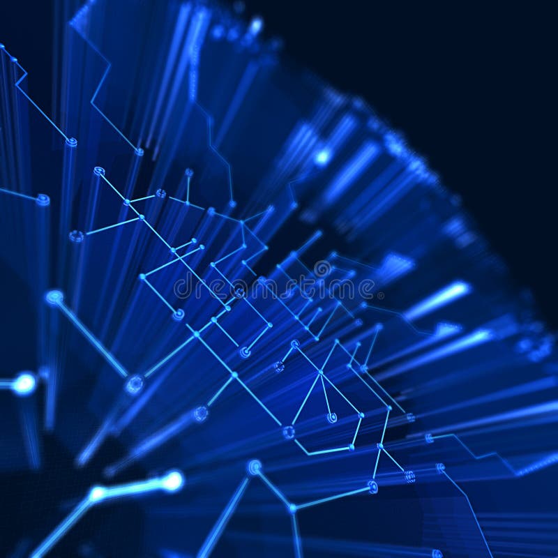 Abstract chip stock illustration. Illustration of business - 21299174