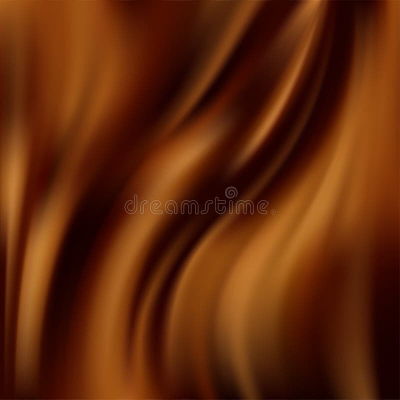 Abstract Chocolate Background Stock Vector - Illustration of flowing ...