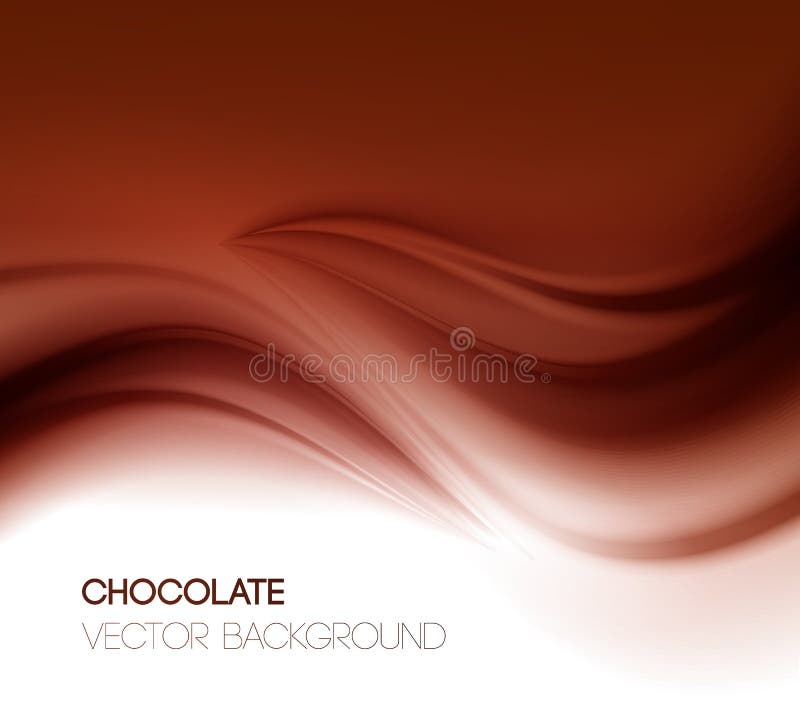 Abstract Chocolate Background Stock Vector - Illustration of abstract ...