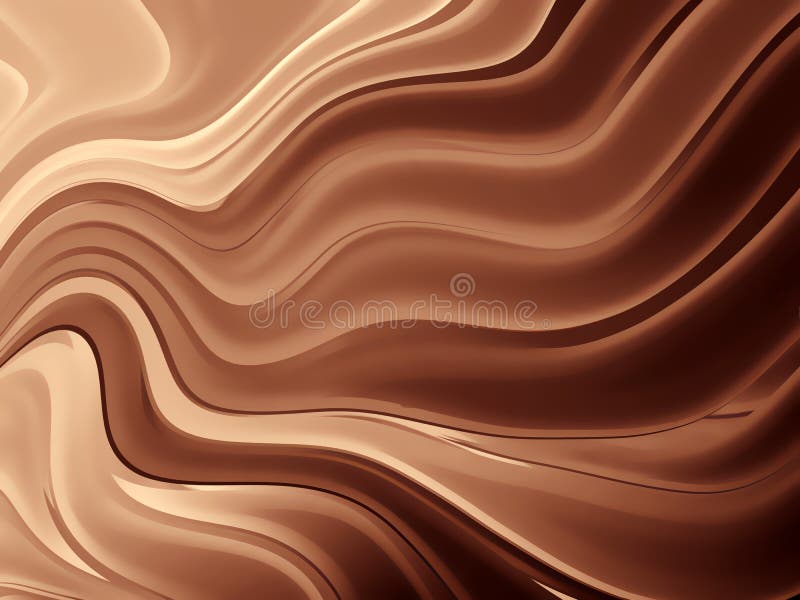 Abstract Chocolate Curve stock illustration. Illustration of curve ...