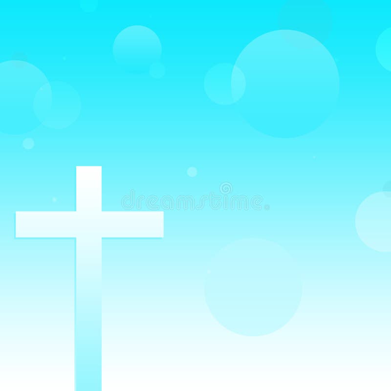 Abstract Christian Cross Background Stock Illustratie - Illustration of ...