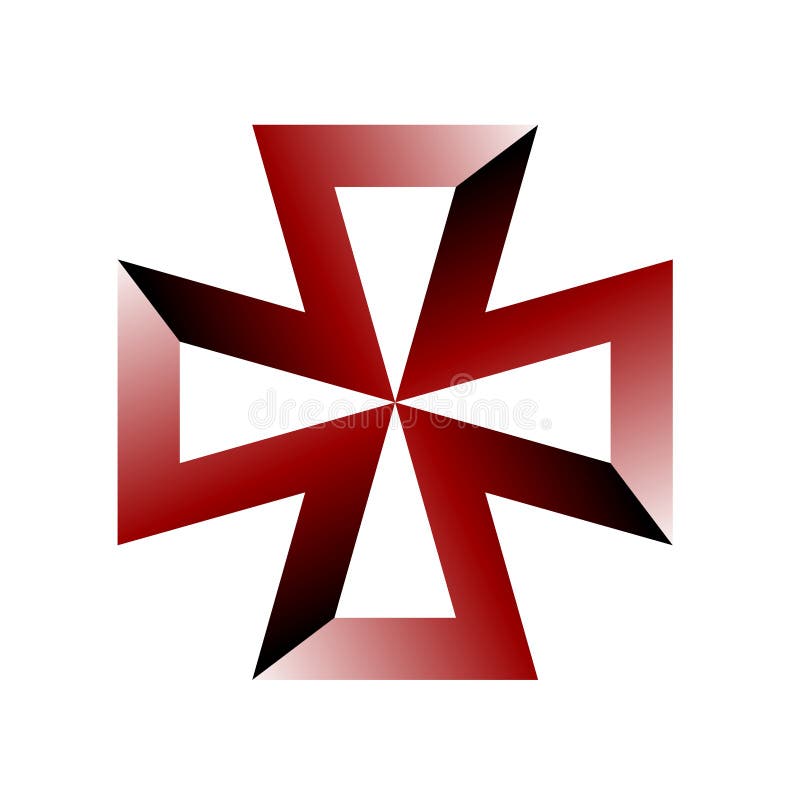 Abstract Christian Cross Logo Vector Template. Church Logo Stock Vector ...