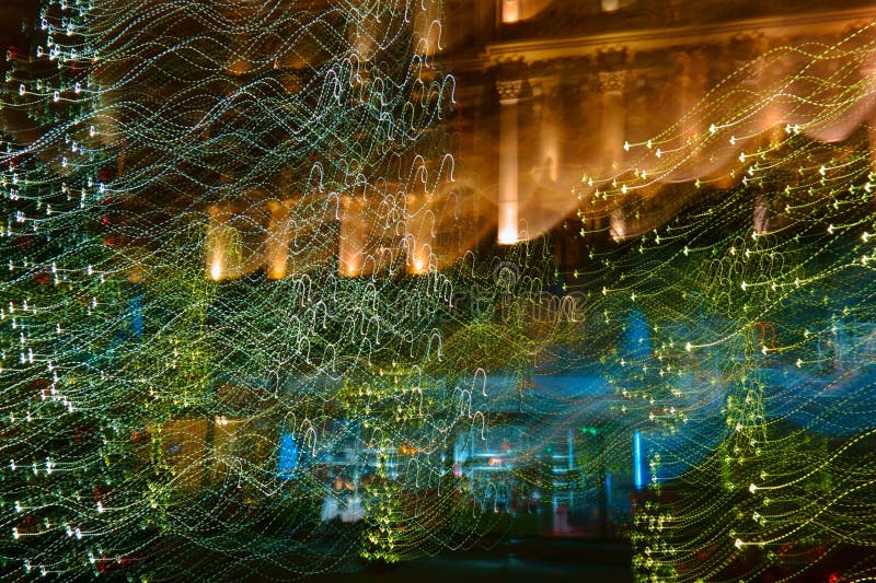 Rat in the Christmas Atmosphere Near Toy Snowman. Symbol of the Year ...