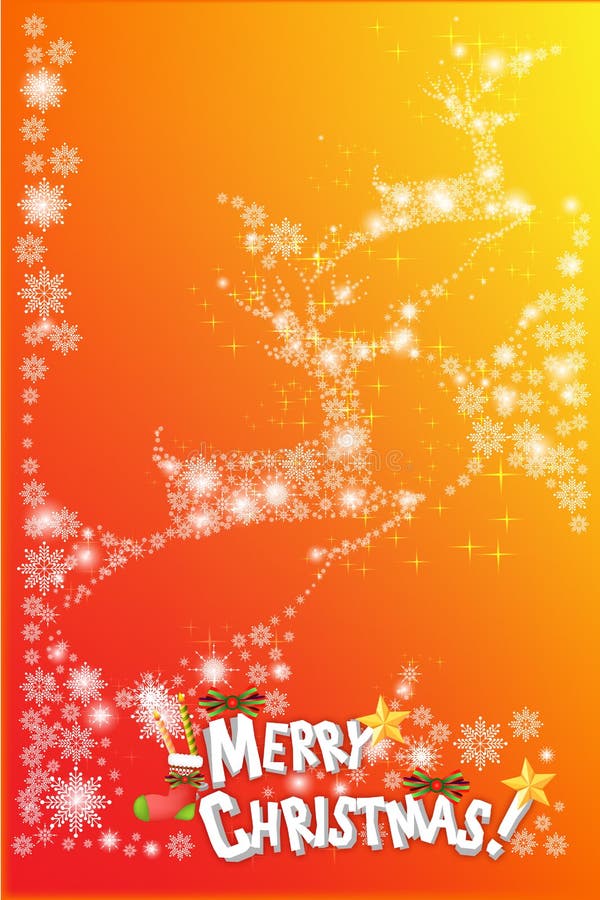 Abstract Christmas Card Design of Snowflake Pattern - Vector Eps10 ...
