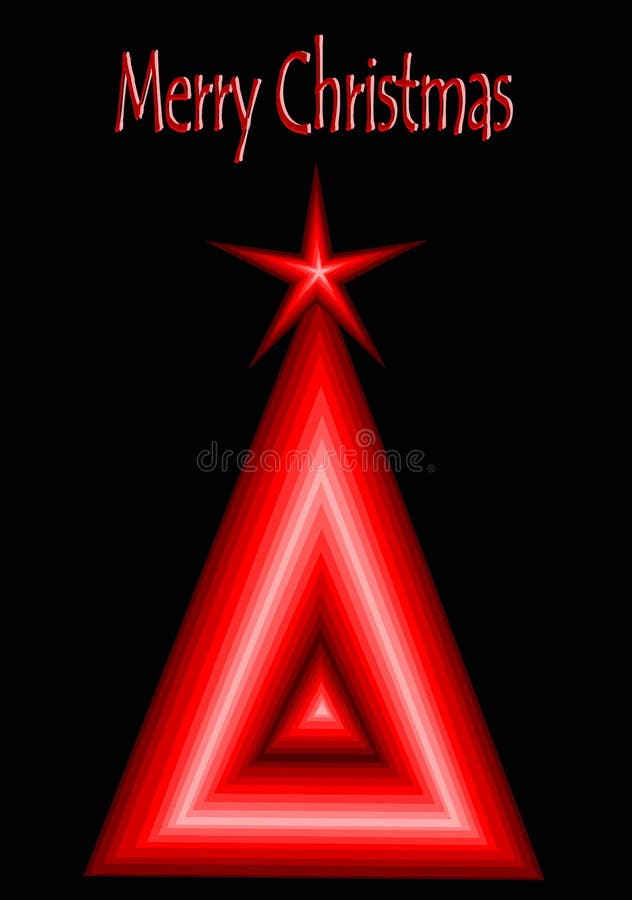 Abstract christmas tree stock vector. Illustration of season - 22122179