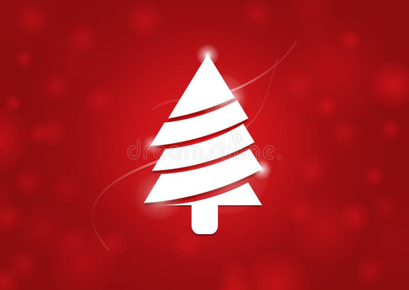 Abstract christmas tree stock vector. Illustration of tree - 82910556