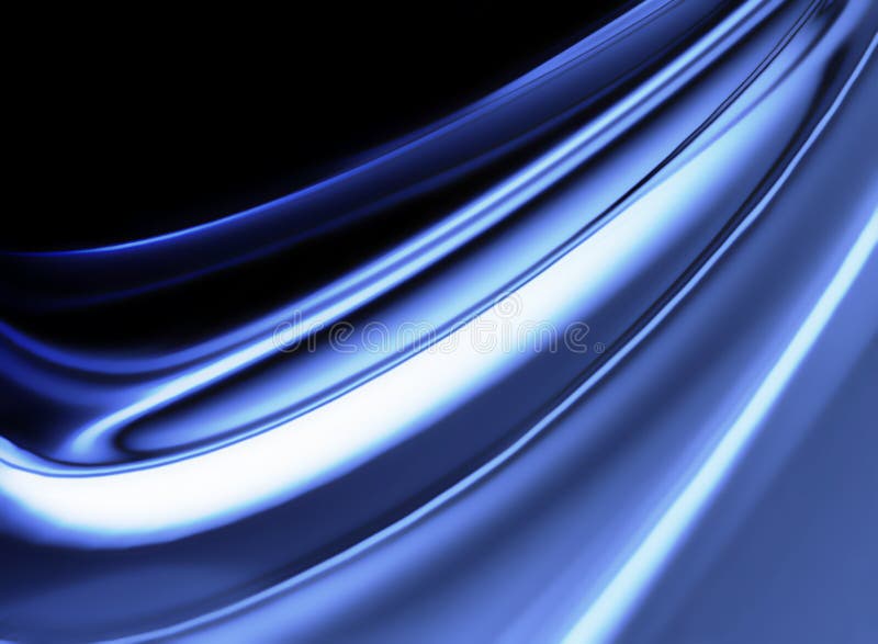Blue chrome stock photo. Image of glass, horizontal, abstract - 12450216