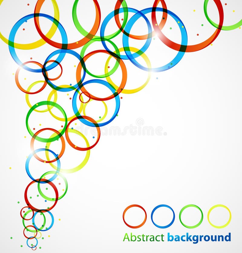 Abstract circle background stock vector. Illustration of ball - 24202841