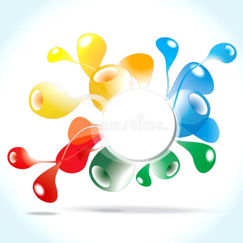 Abstract Circle Background stock vector. Illustration of graphic - 38024137