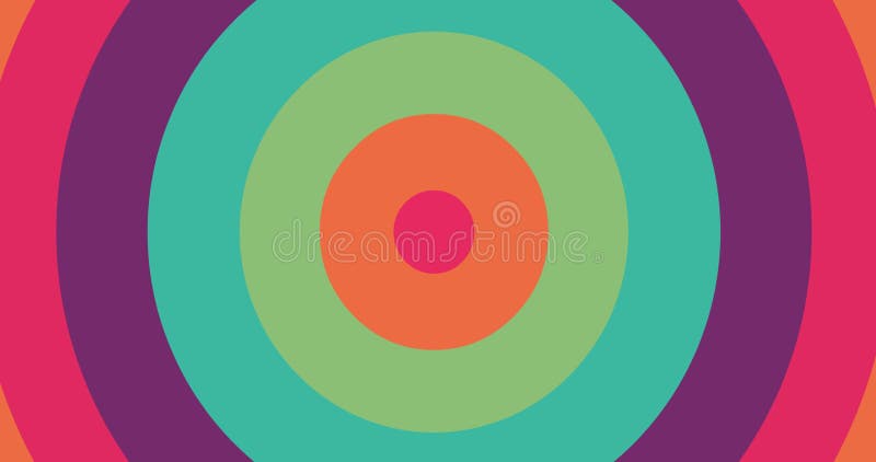 Abstract Circle Background Animation Expanding Shining Colorful Stock ...