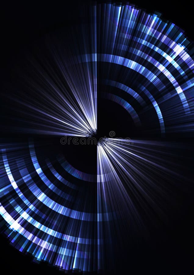 Circle Digital Pixel Abstract Background Stock Vector - Illustration of ...