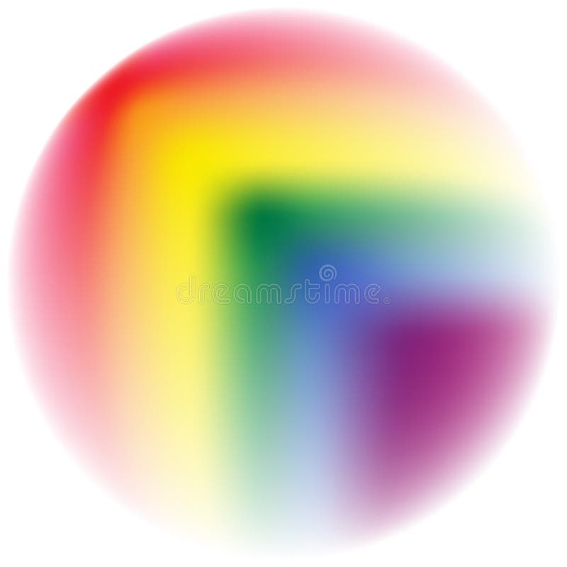 Abstract Circle Background. Stock Vector - Illustration of lgbt, petal ...