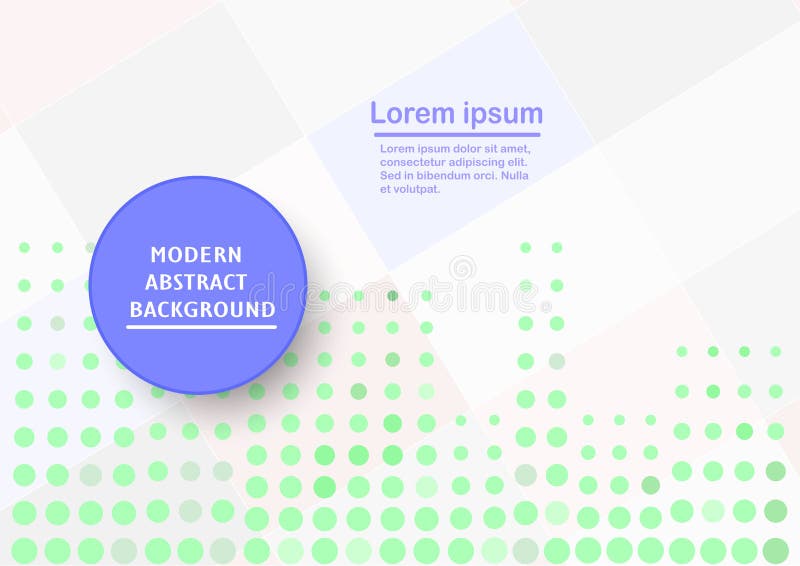 Abstract Circle Background with Text Space. Stock Vector - Illustration ...