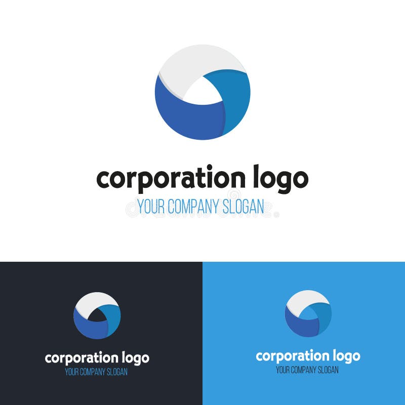 Abstract Circle Business Logo Template. Vector Design. Stock Vector ...