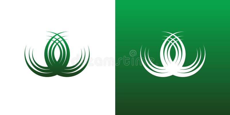 Abstract Circle Combination Logo Icon Symbol Both Solid and Reversed ...