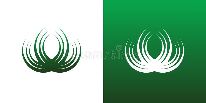 Abstract Circle Combination Logo Icon Symbol Both Solid and Reversed ...