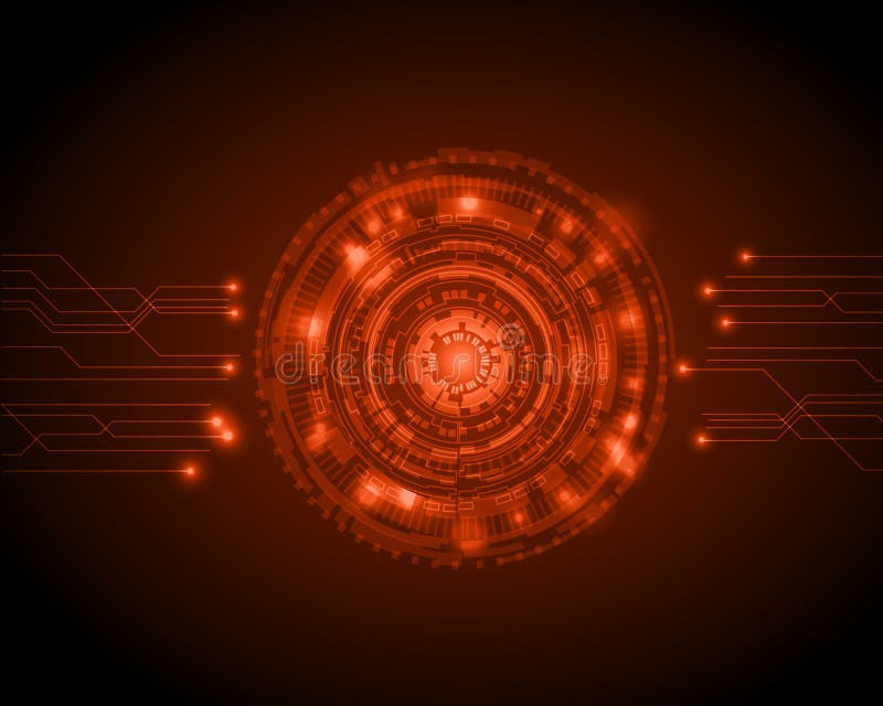 Abstract Circle Digital Technology Background, Futuristic Structure ... Abstract Circle Digital Technology Background, Futuristic Structure ...