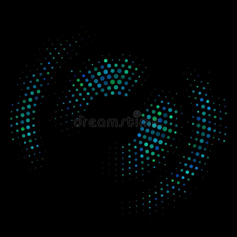 Abstract Circle Frame Vector Illustration Stock Vector - Illustration ...