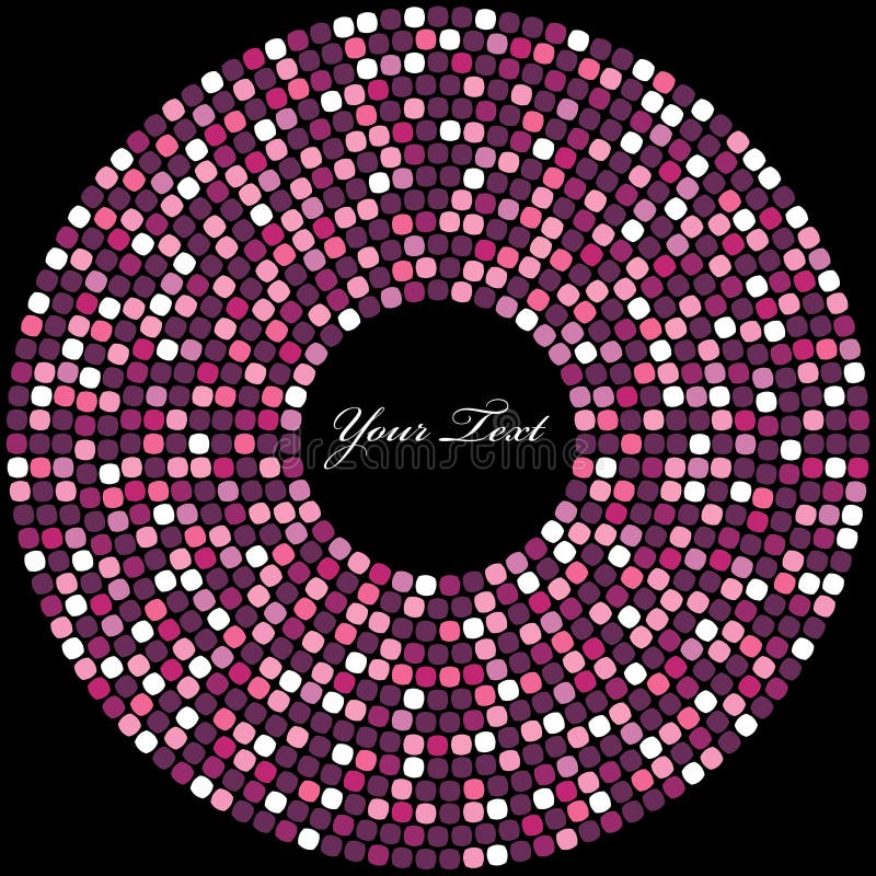 Abstract Circle dots stock illustration. Illustration of background ...